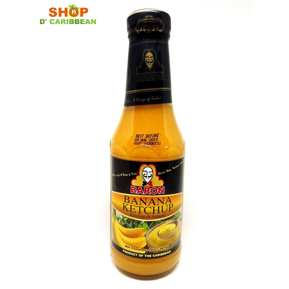 shopdcaribbean - Baron Banana Ketchup 14 oz